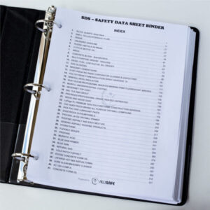 Safety Data Sheets Binder - All2BSafe